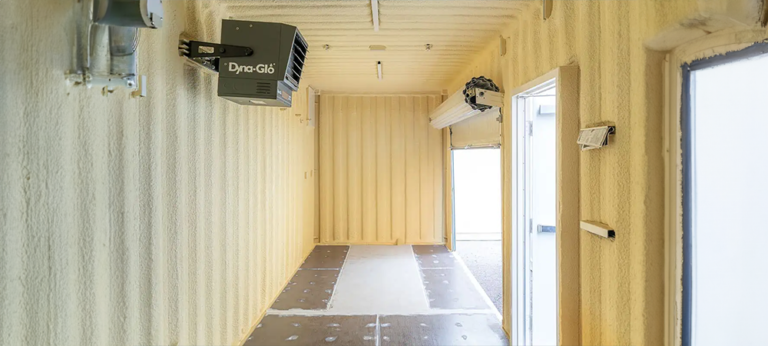 Foam vs Fiberglass - Shipping Container Insulation