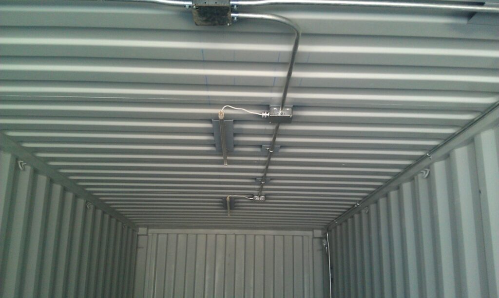 Electrical & Lighting Services: Brightening Your Container Spaces