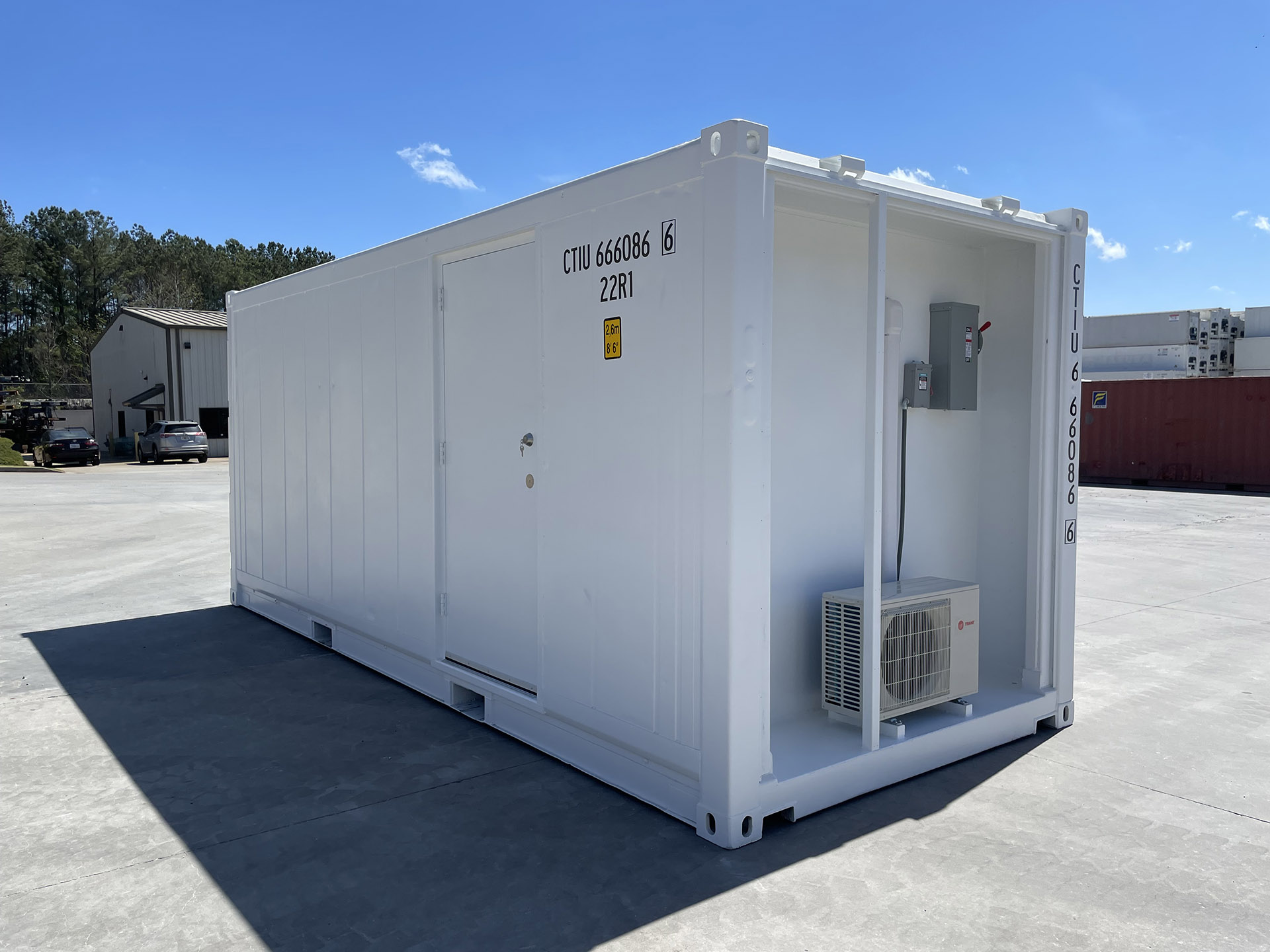 20ft Non-Working Refrigerated Container Conversion - ContainerTech