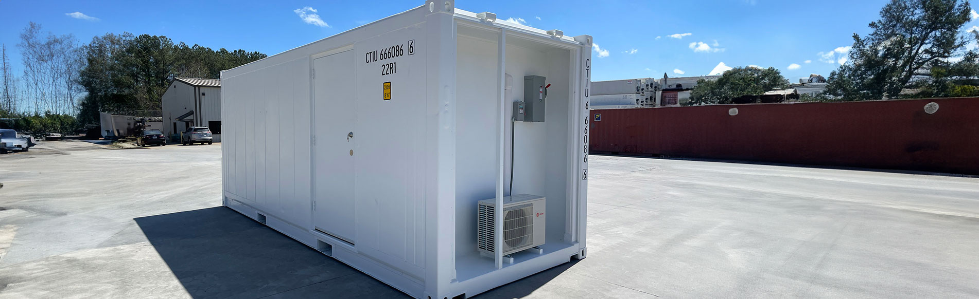 20ft Non-Working Refrigerated Container Conversion - ContainerTech