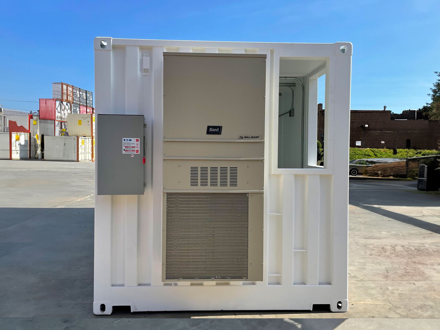 20ft Open Side Container Conversion - ContainerTech