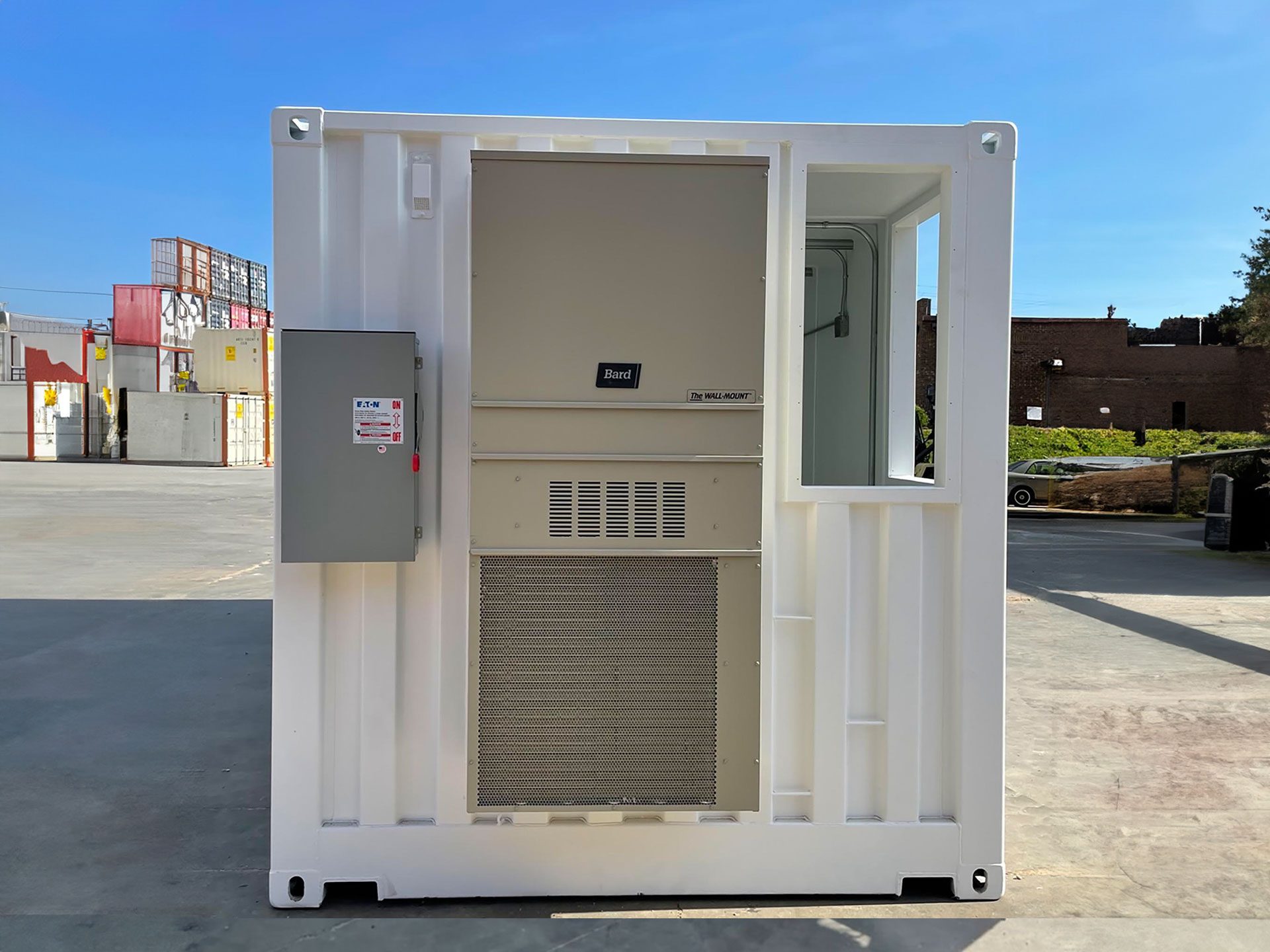 20ft Open Side Container Conversion - ContainerTech