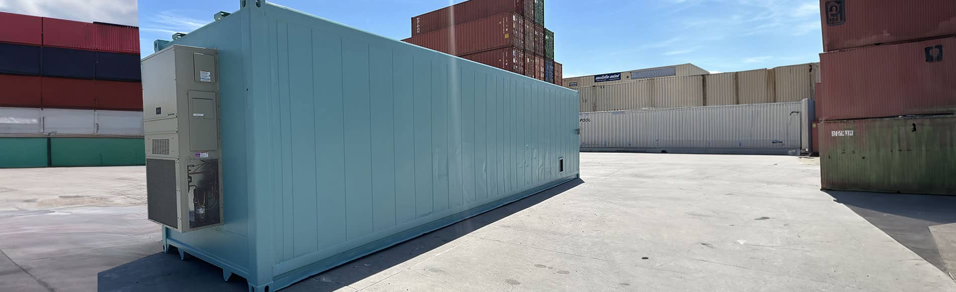 40ft Non-Working Refrigerated Container Conversion - ContainerTech